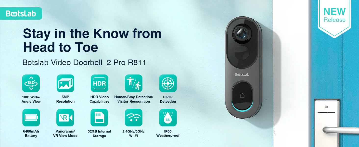 Botslab Video Doorbell 2 Pro R811 - Botslab