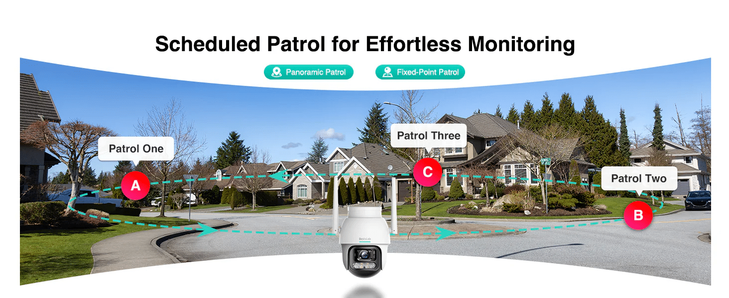 Botslab Outdoor Pan/Tilt Camera W311 - Botslab