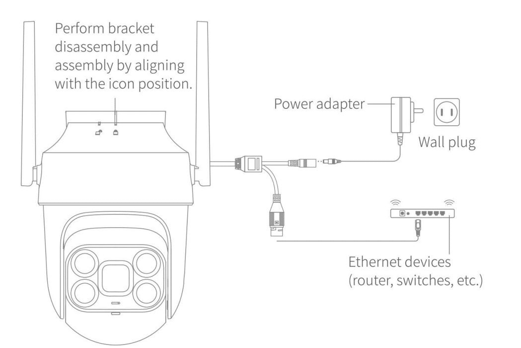 Botslab Outdoor Pan/Tilt Camera Pro W312 Quick Start Guide - Botslab